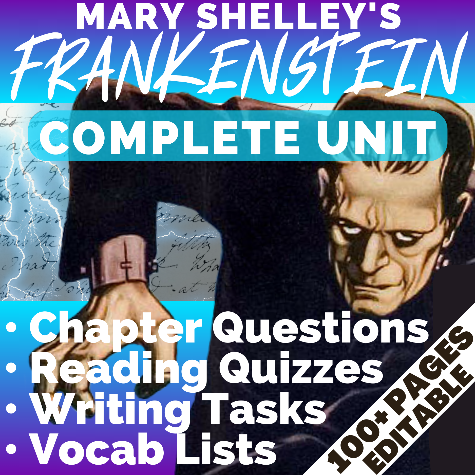 Frankenstein by Mary Shelley | Complete Teaching Unit – Rigorous Resources