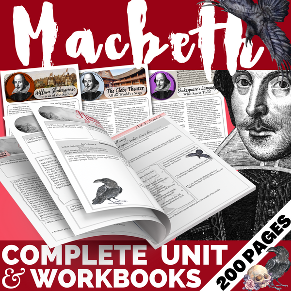 Macbeth | Complete Teaching Unit with Workbook & Answer Key – Rigorous ...