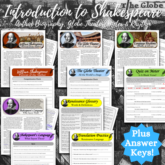 Hamlet | Complete Teaching Unit with Workbook & Answer Key – Rigorous ...