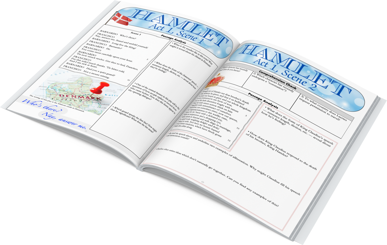 Hamlet | Complete Teaching Unit with Workbook & Answer Key – Rigorous ...