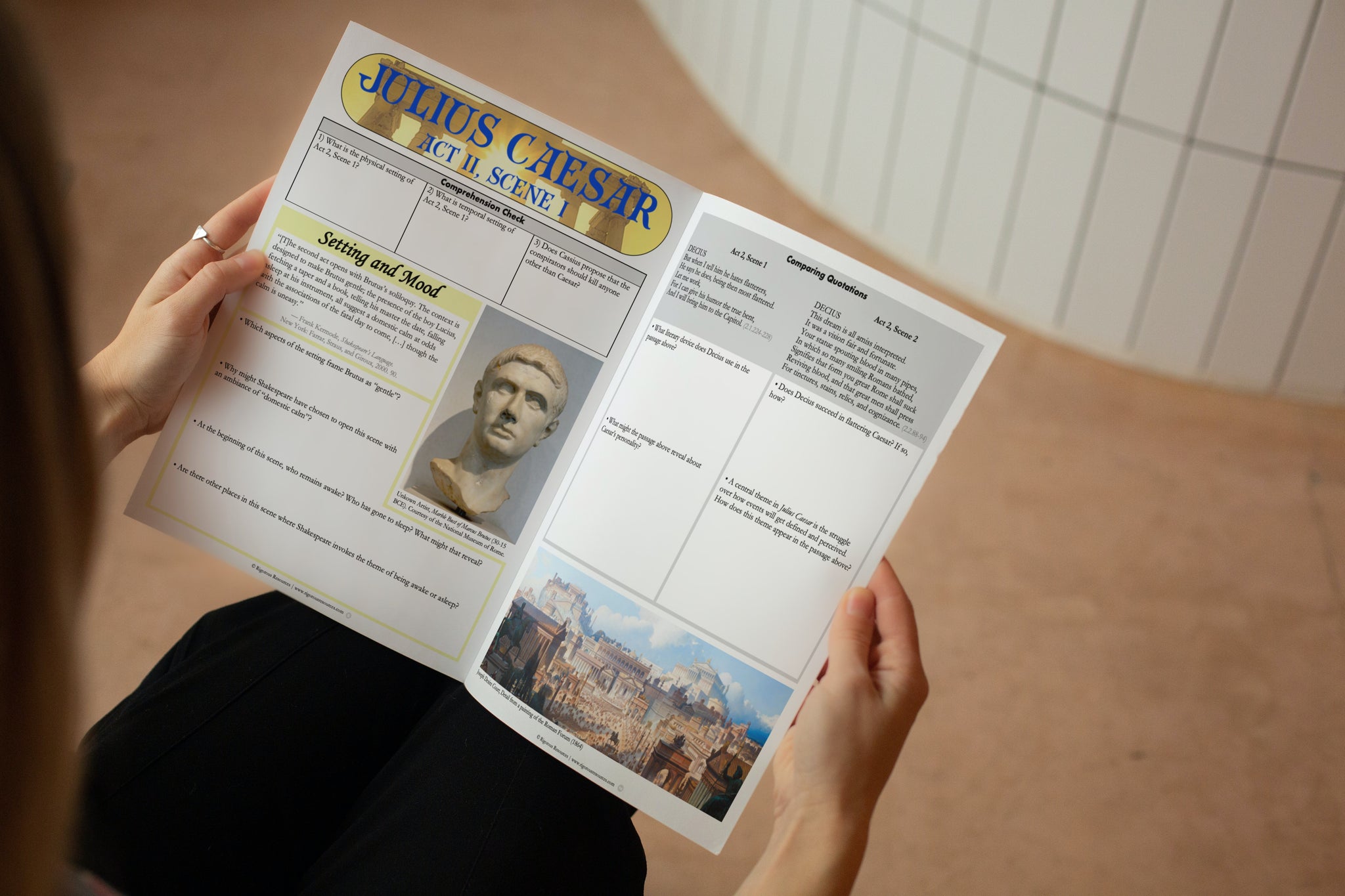 Julius Caesar | Complete Teaching Unit with Workbook & Answer Key ...