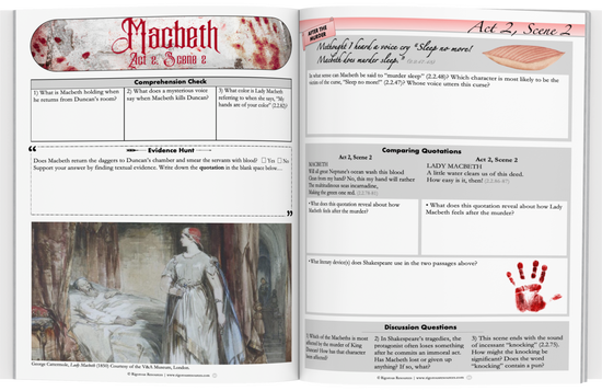 Macbeth | Complete Teaching Unit with Workbook & Answer Key – Rigorous ...