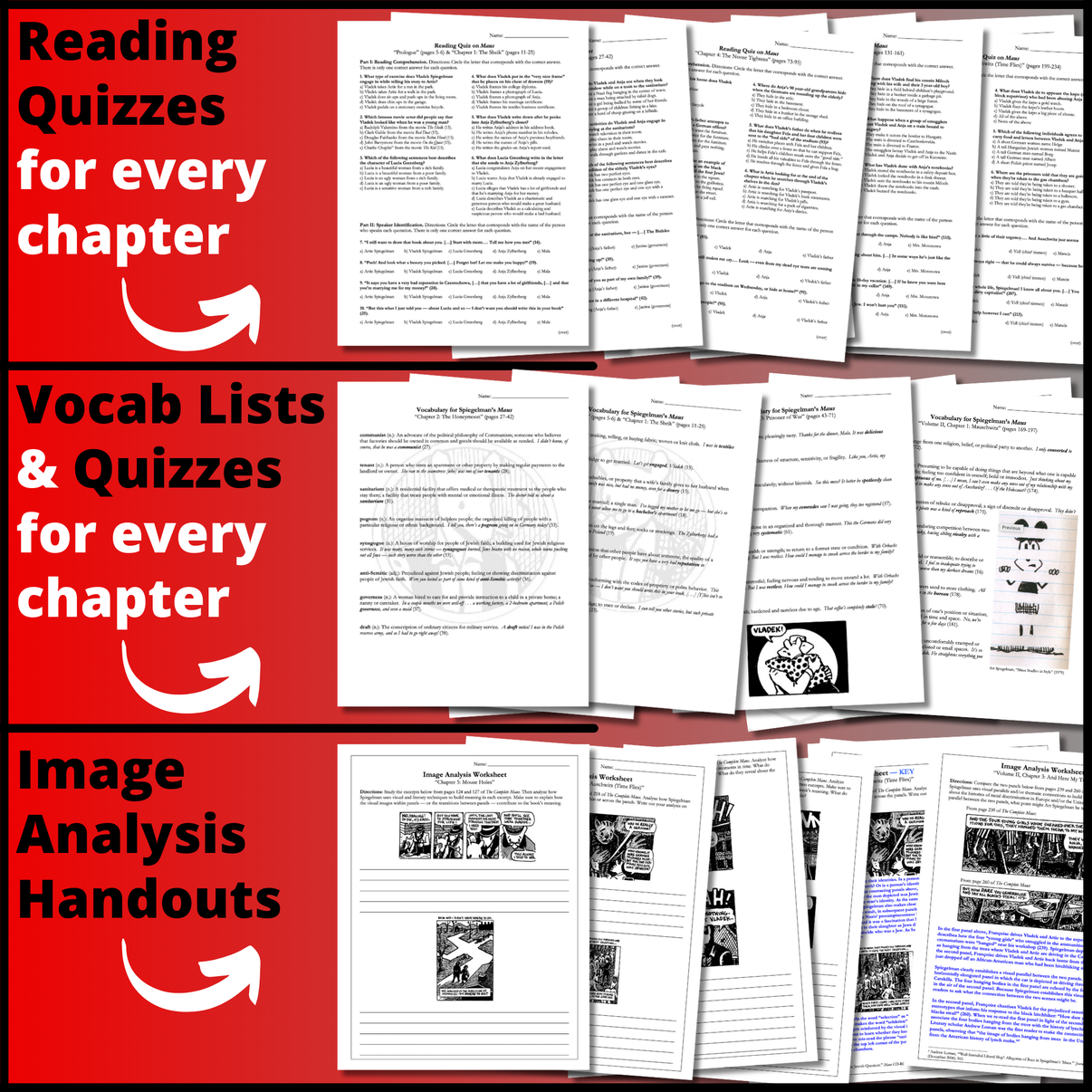 Maus by Art Spiegelman | Complete Teaching Unit – Rigorous Resources