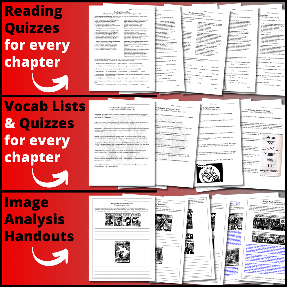 Maus by Art Spiegelman | Complete Teaching Unit – Rigorous Resources