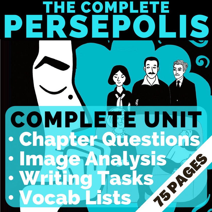 Persepolis by Marjane Satrapi | Complete Teaching Unit – Rigorous Resources