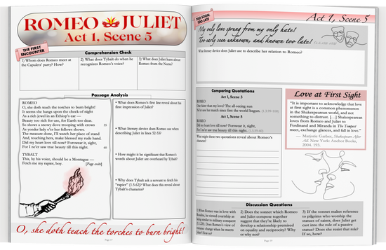Romeo and Juliet | Complete Teaching Unit with Workbook & Answer Key ...