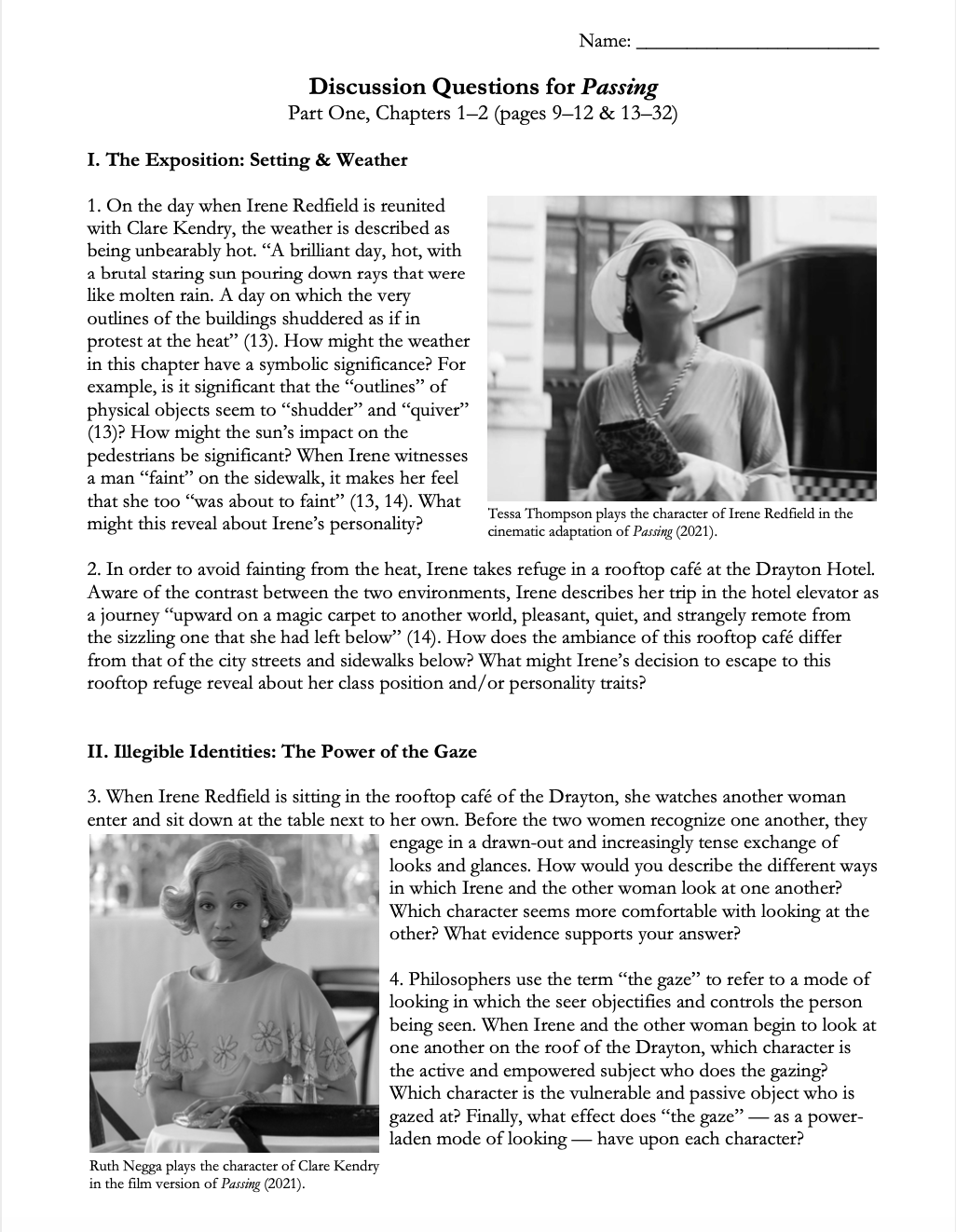 Passing by Nella Larsen | Complete Teaching Unit – Rigorous Resources