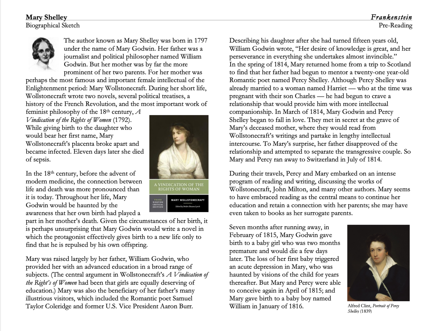 Frankenstein by Mary Shelley | Complete Teaching Unit – Rigorous Resources