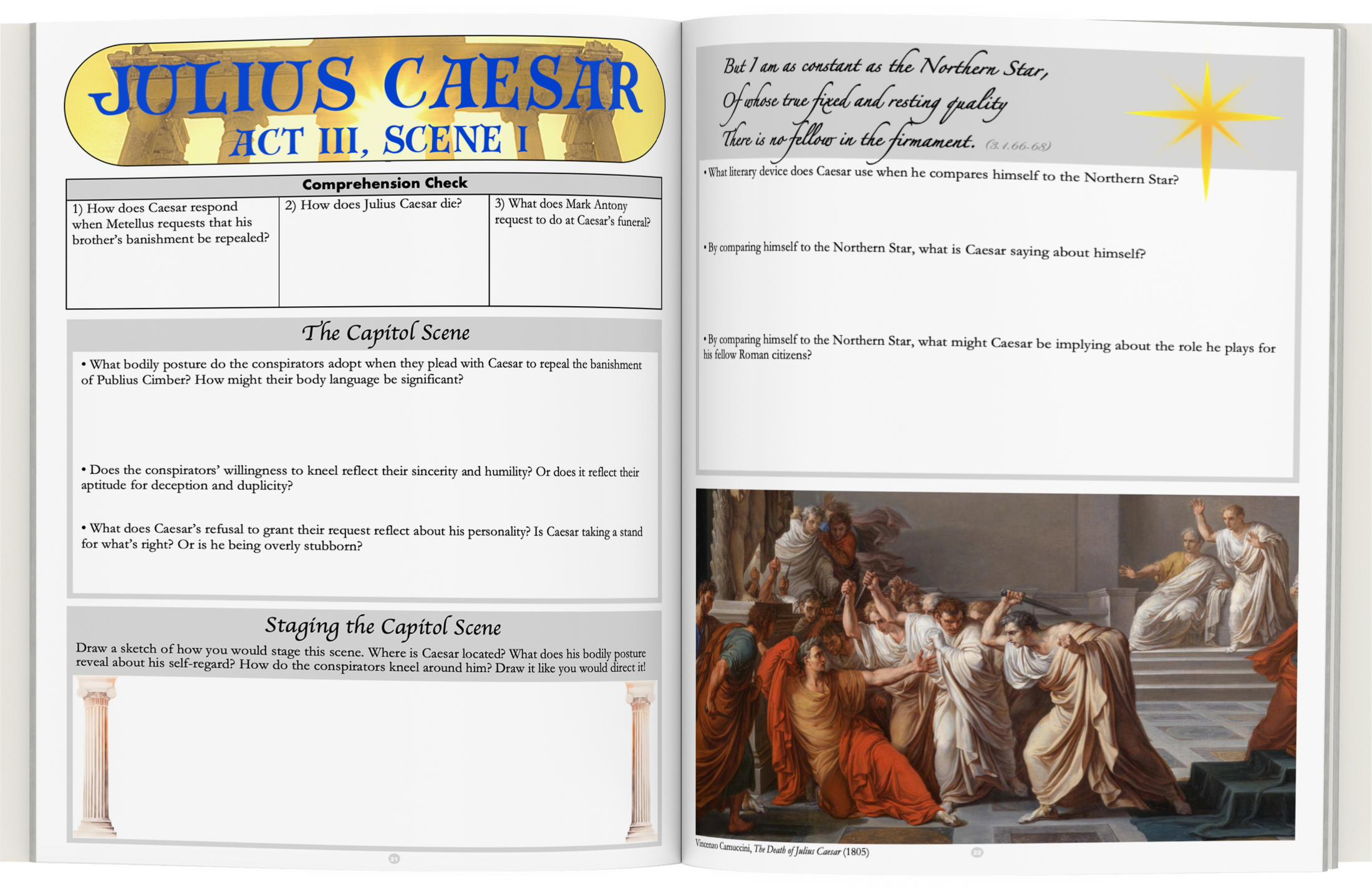 Julius Caesar | Complete Teaching Unit with Workbook & Answer Key ...