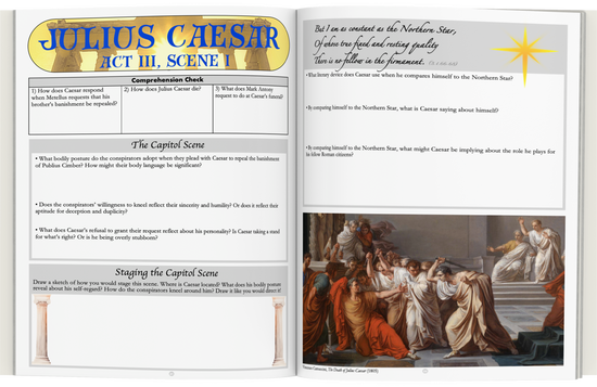 Julius Caesar | Complete Teaching Unit with Workbook & Answer Key ...