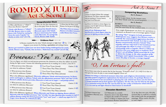 Romeo and Juliet | Complete Teaching Unit with Workbook & Answer Key ...