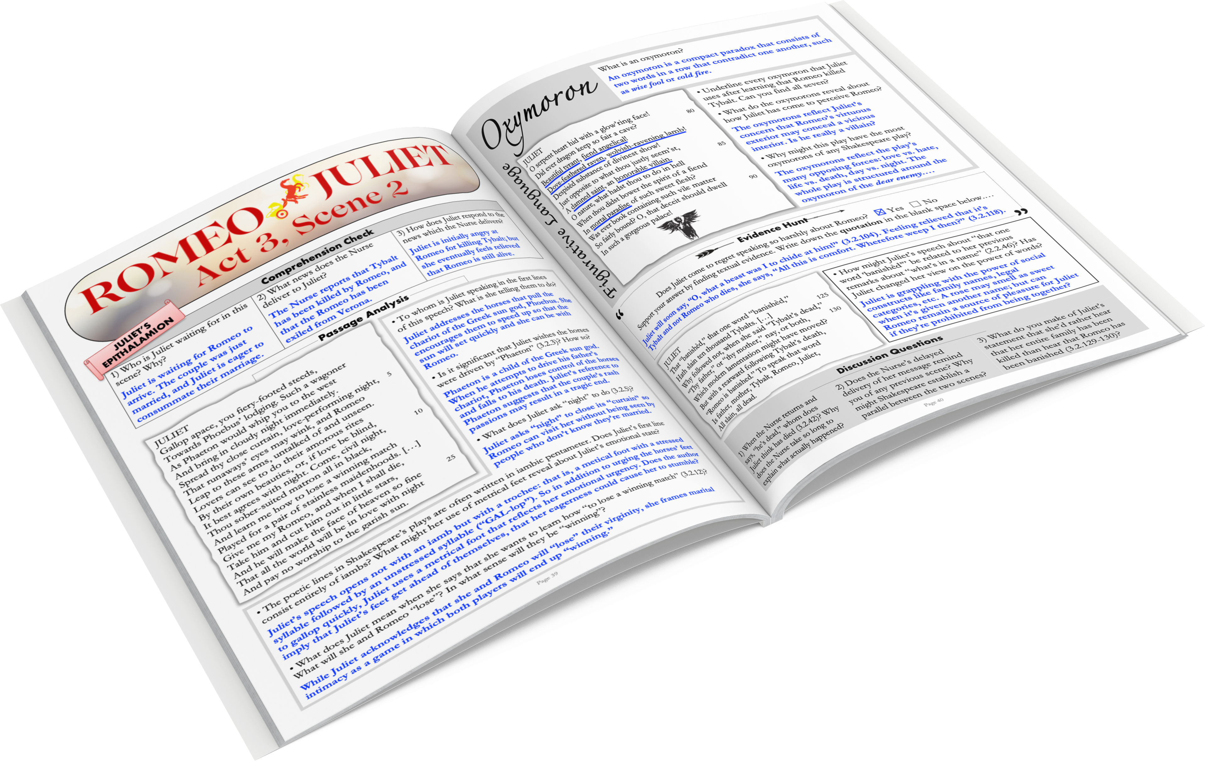 Romeo and Juliet | Complete Teaching Unit with Workbook & Answer Key ...