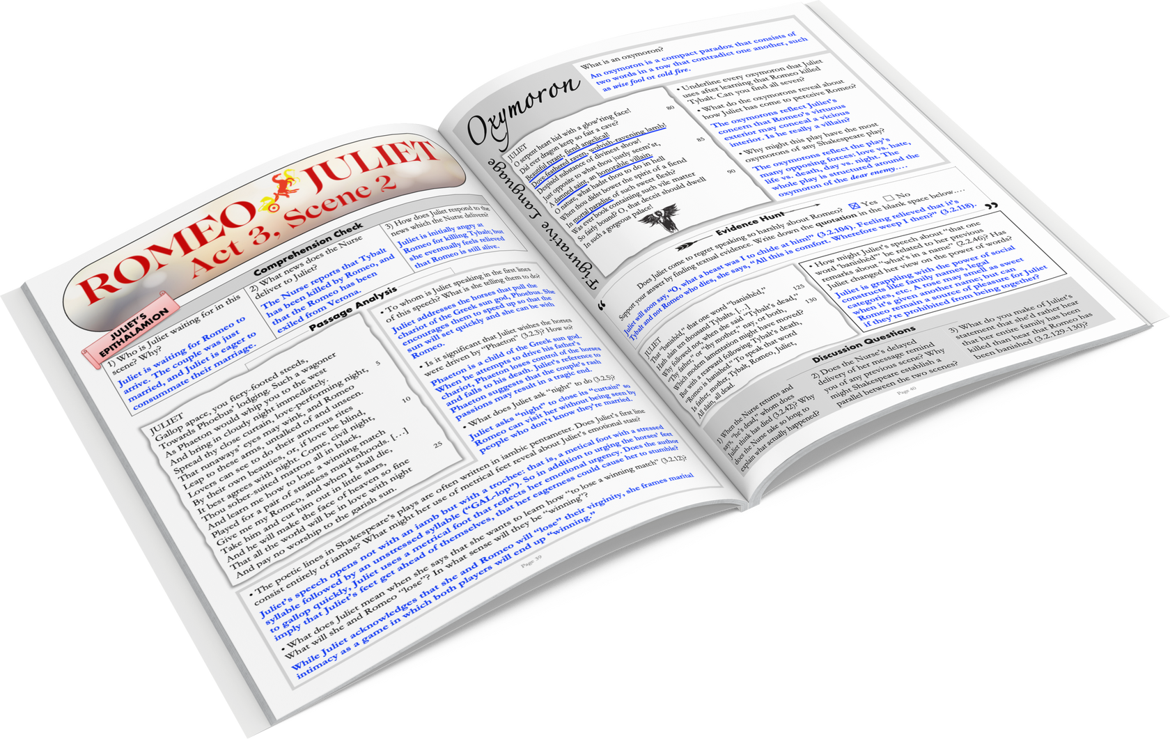 Romeo and Juliet | Complete Teaching Unit with Workbook & Answer Key ...