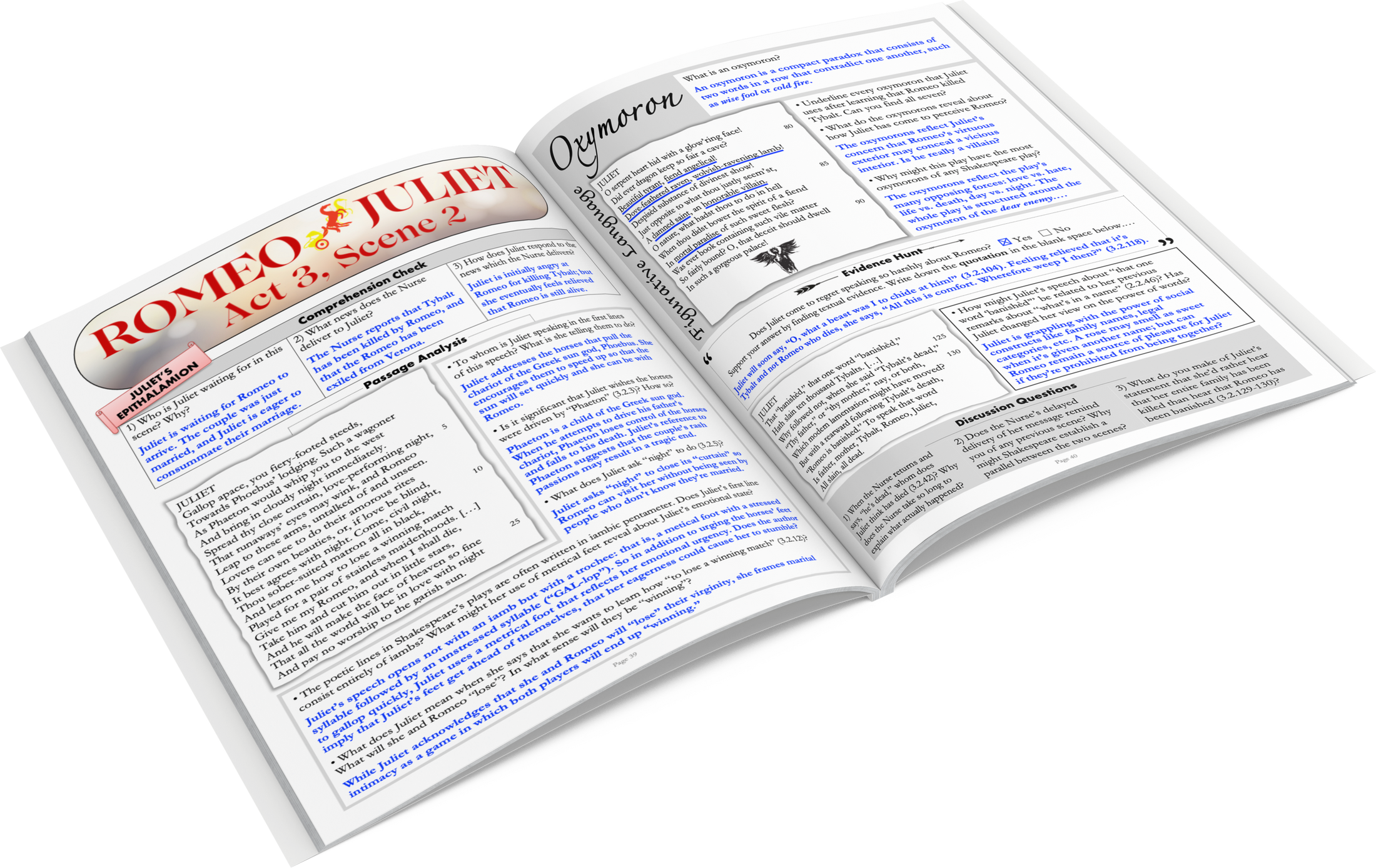 Romeo and Juliet | Complete Teaching Unit with Workbook & Answer Key ...