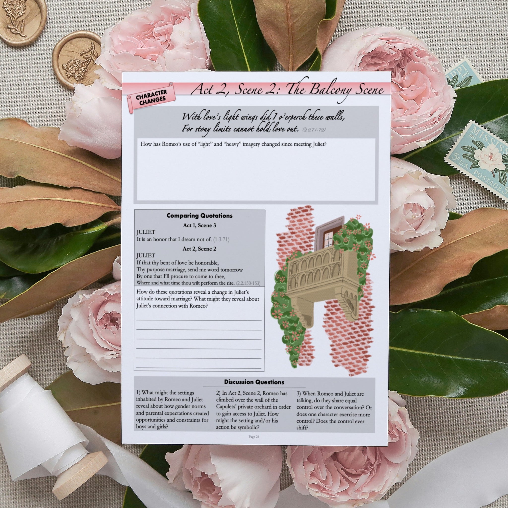 Romeo and Juliet | Complete Teaching Unit with Workbook & Answer Key ...